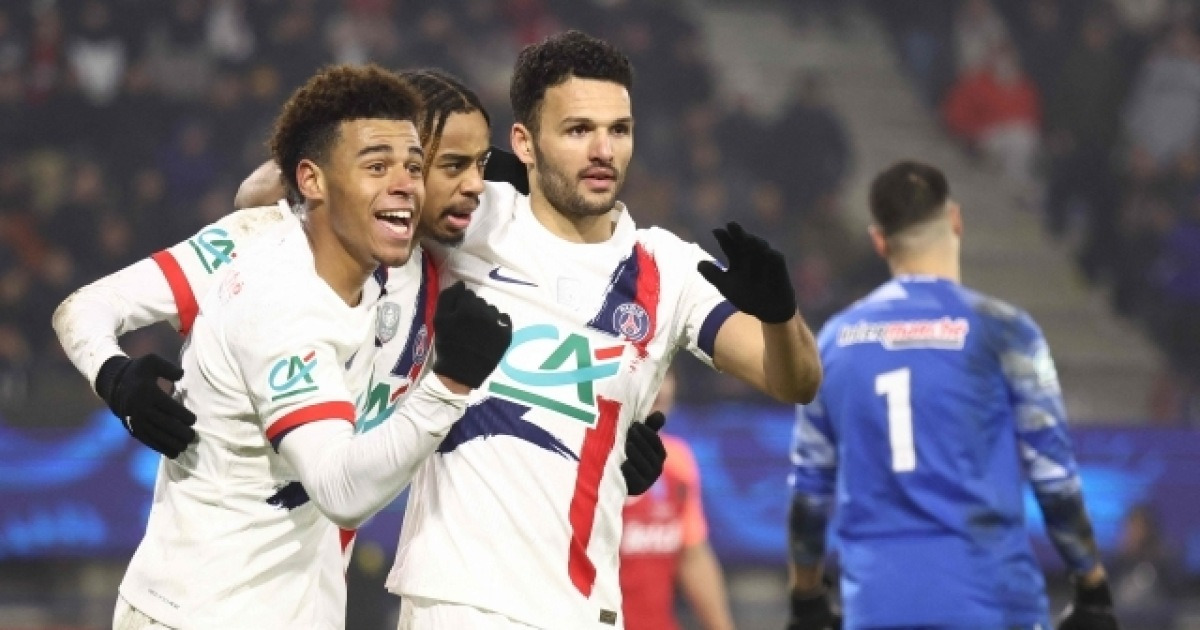 ‘이강인 45분 소화’ 천하의 PSG가 5부 리그 팀과 난타전! 선제골까지 내준 채 4-2 승리…쿠프 드 프랑스 16강行