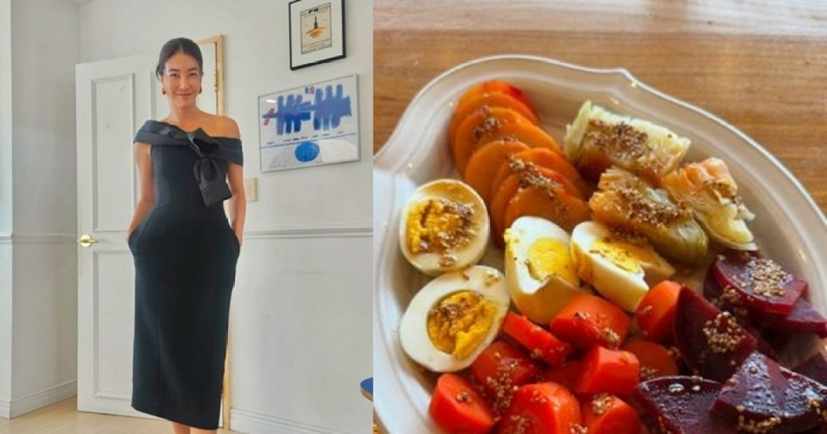 “28kg 감량, 절밥 먹어” 진서연 명품 드레스 자태…아침 식사도 건강식 만끽