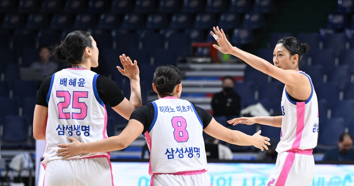 [WKBL 4라운드 리뷰] 여전히 3위 머무른 삼성생명, 굳건히 지켜낸 상위권 자리