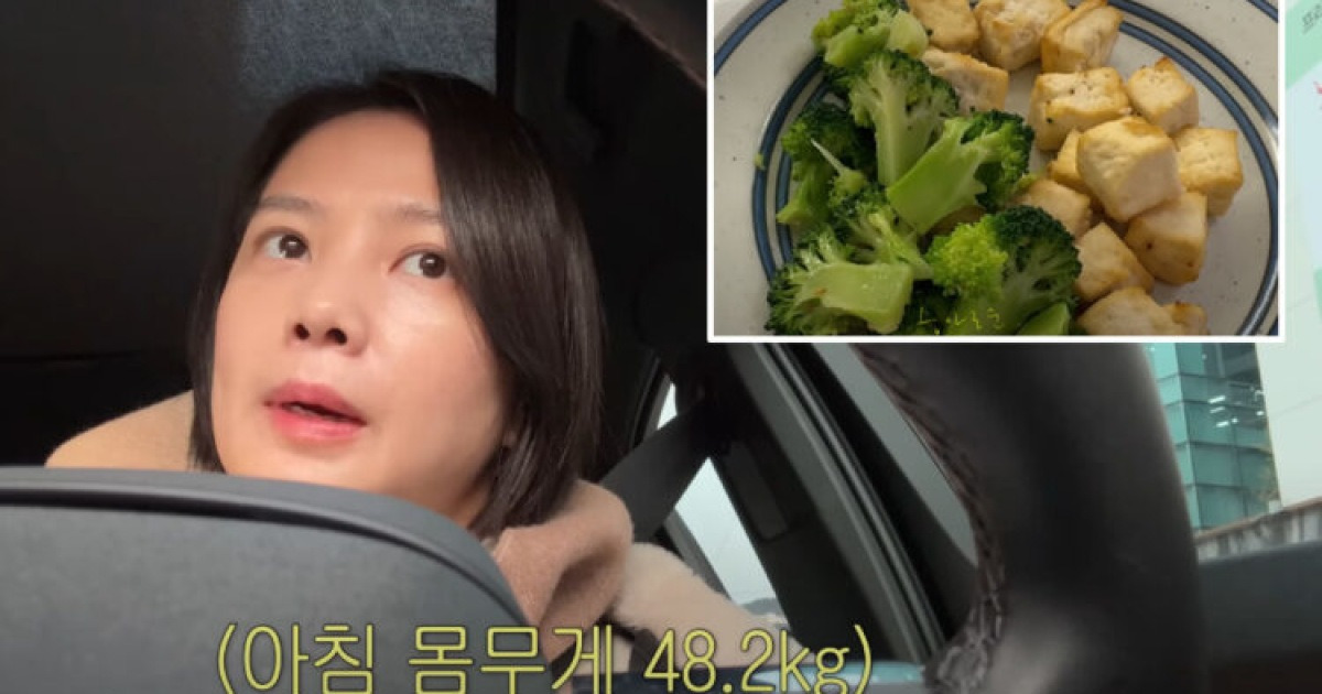 48kg 윤승아 “저녁에 가볍게 ‘이것’ 먹어”…매일 살 빠지는 게 보인다고?