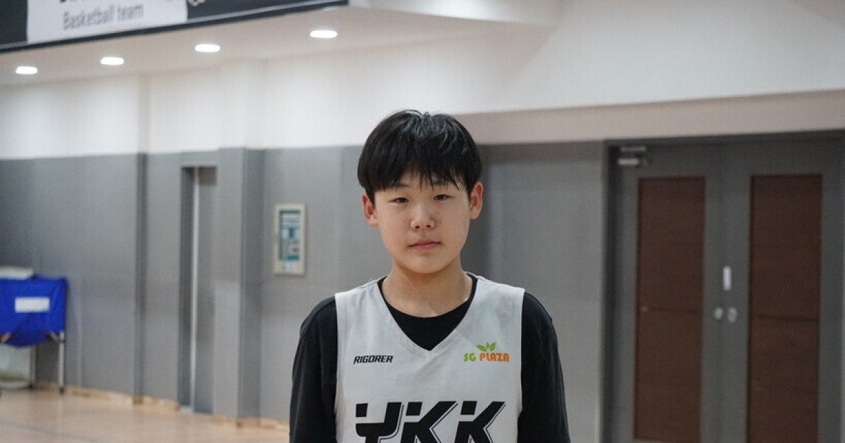 원주 YKK U12 대표팀 빅맨 김영우, 중등부로 향하는 각오는?
