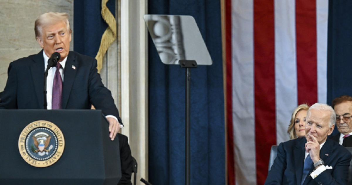 Donald Trump sworn in as 47th president of the United States — in pictures
