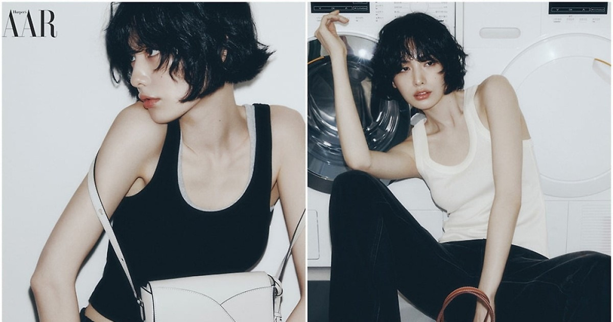 나나, 171cm 48kg이라더니…30만 원대 가방도 명품으로 보이는 우월핏 [화보]