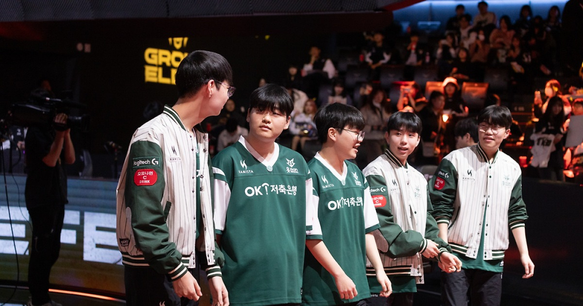 OK저축은행, 거함 젠지 잡았다...LCK 컵 첫 승 신고