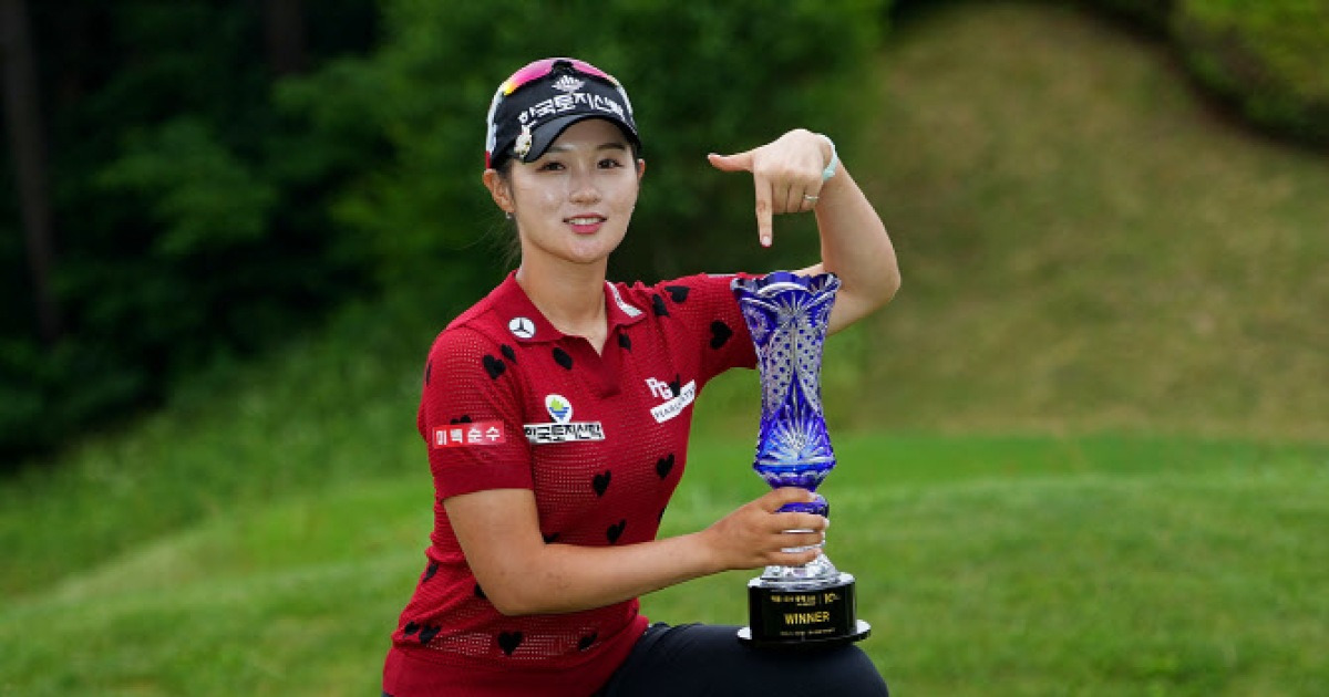 ‘간판스타’ 박현경, 2024년 KLPGA 투어 최고 시청률 1·2위