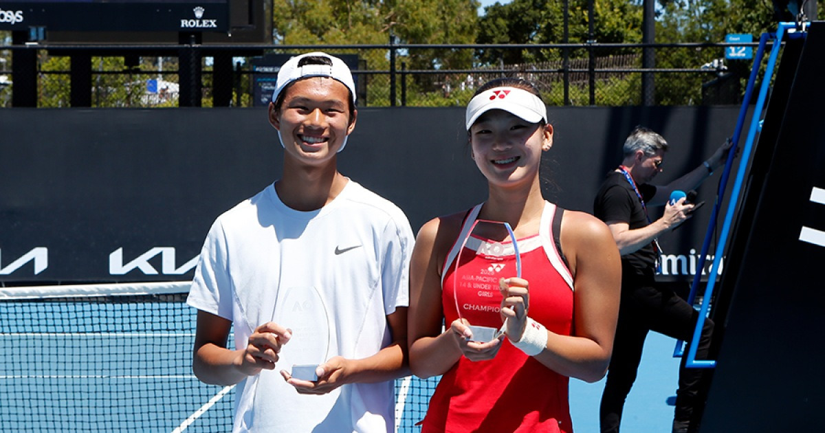 [25AO U14] 심시연 여자부 우승, 김동재 3위