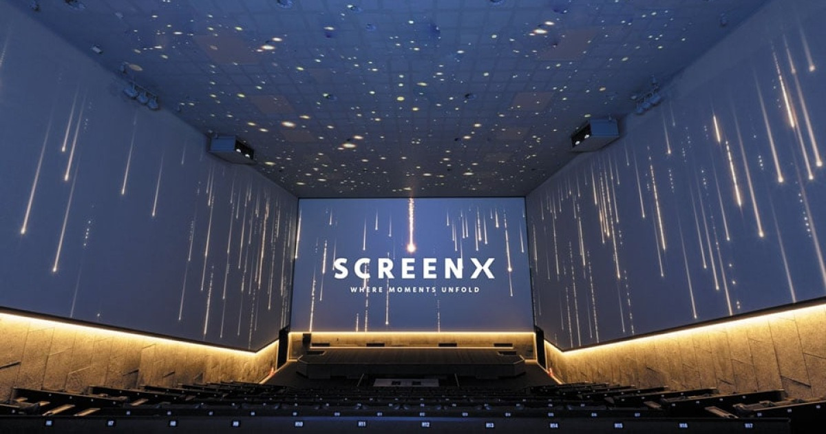 ‘4면 스크린’ 영화관, 세계 처음 선보인다