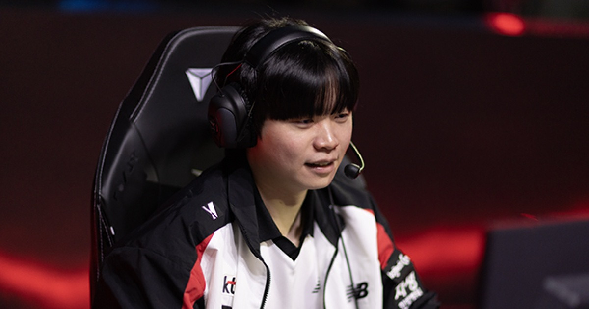 [LCK] 비디디 활약 KT, OK저축은행에 1세트 역전승