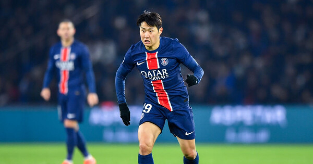 [ligue1.review] 日 듀오에 당했다!...'이강인 60분+1050억 흐비차 데뷔전 1도움' PSG, 랭스와 1-1 무승부