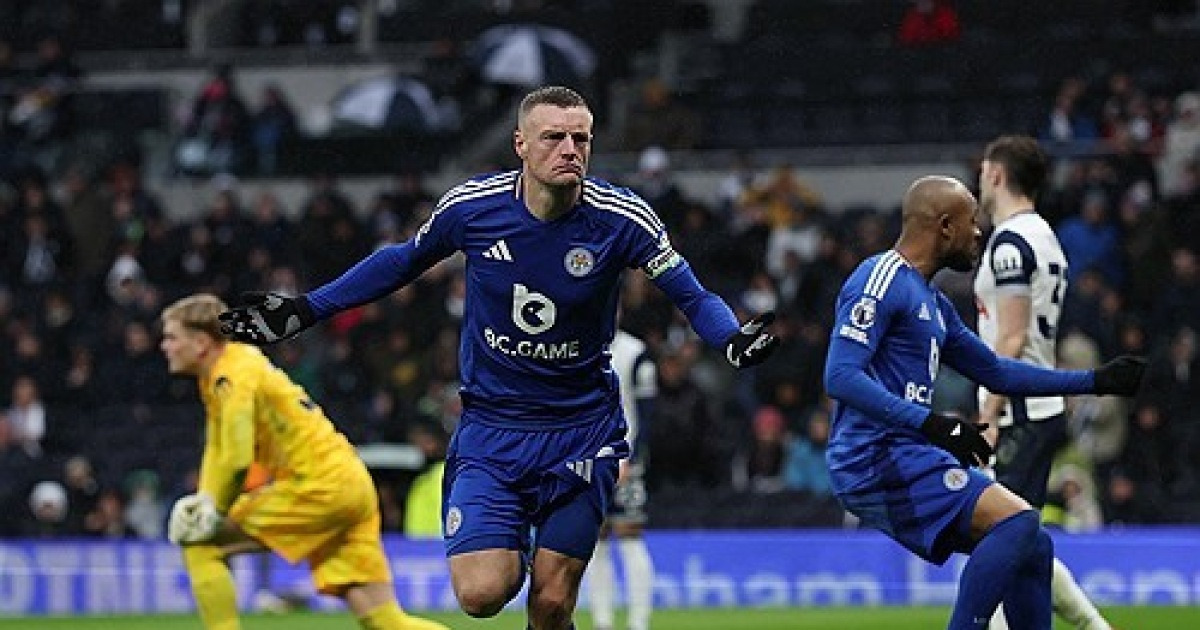 'EPL 동네북' 토트넘, '7G 2골' 레스터에 2골 내주고 졌다