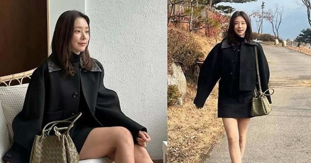 이주빈, 이렇게 마르고 예뻤어? ‘163cm 45kg’ 얼죽코 미니스커트룩