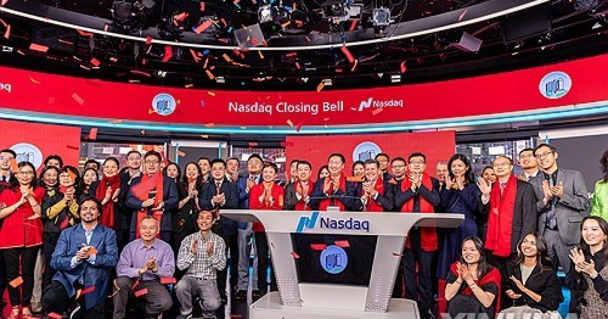 U.S.-NEW YORK-NASDAQ-CHINESE LUNAR NEW YEAR-CLOSING BELL