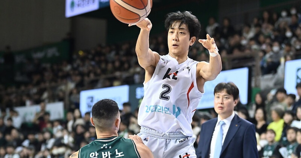 [BK 리뷰] '허훈, 하윤기 맹활약' KT, DB 추격전 넘어 2연승 성공... DB는 '공동 6위 허용'