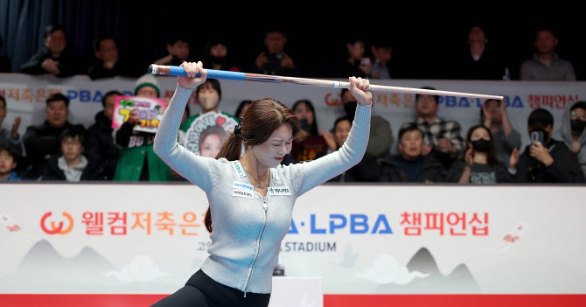 '적수가 없다'...'당구여제' 김가영, 프로당구 LPBA 6연속 우승