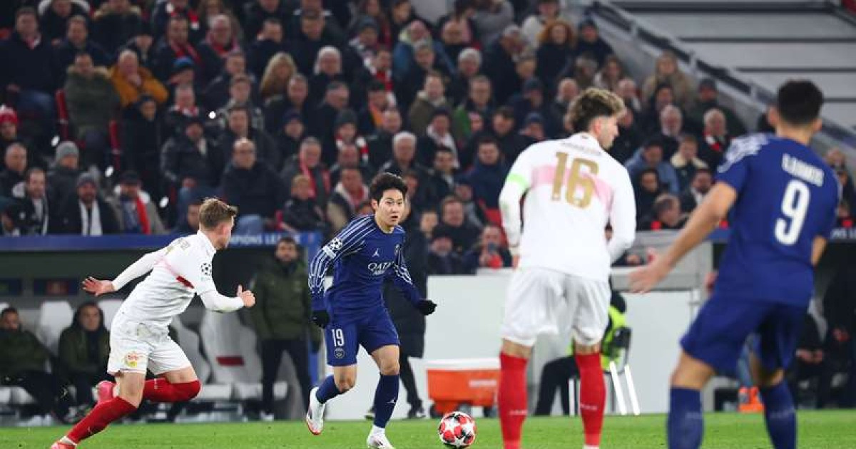 ‘30분’ LEE, UCL 공격 포인트 무산…PSG는 PO서 프랑스 내전