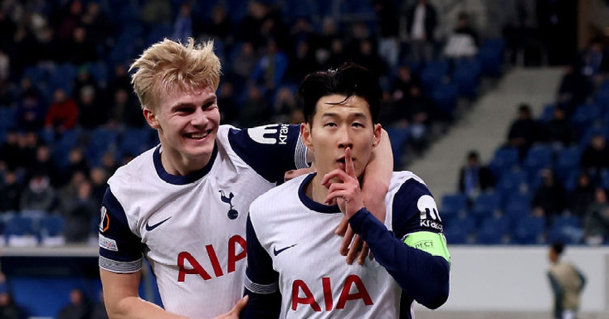 ‘SON 선발 출격 전망’ 토트넘, UEL 16강 직행 도전