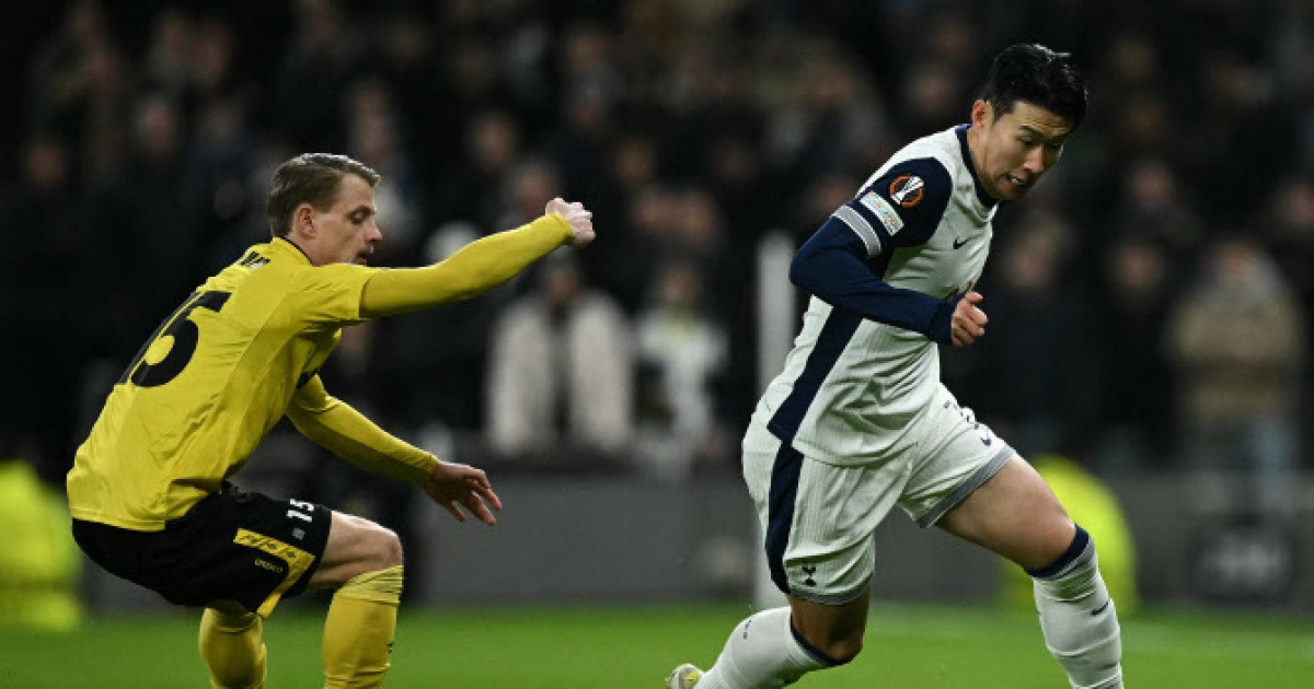 ‘손흥민 45분’ 토트넘, 엘프스보리 완파하고 UEL 16강 직행