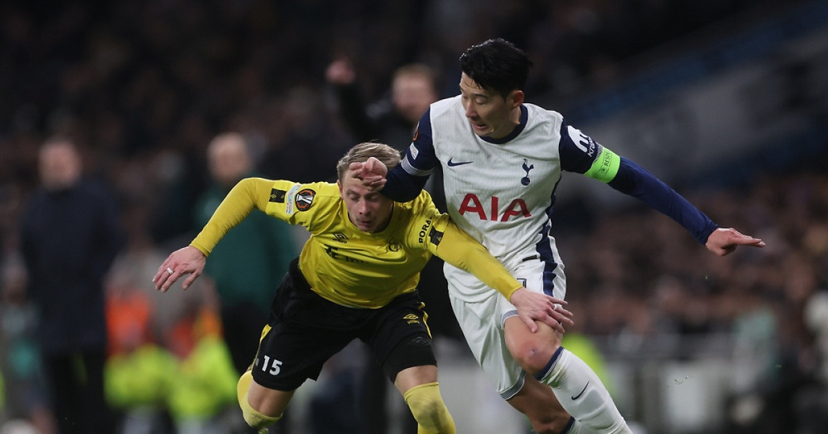 "캡틴, 오늘은 좀 쉬어" 손흥민 45분 토트넘, 엘프스보리 3대0 완파…UEL 16강 직행