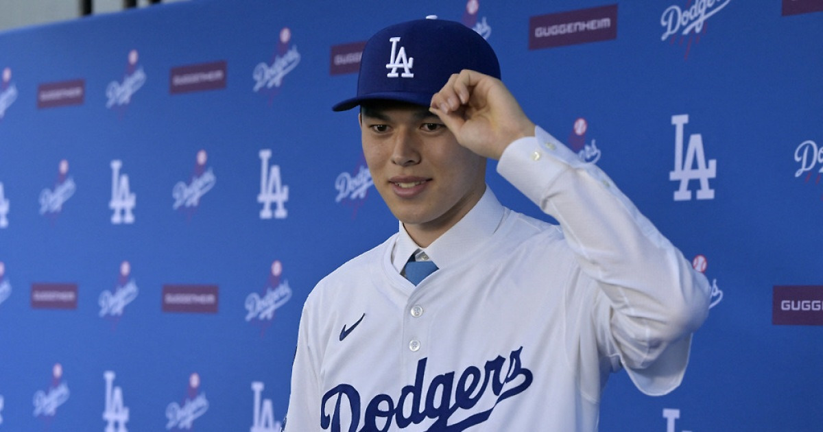 '이것이 165km의 위력인가.' ML 유망주 1위 휩쓸더니 이젠 ML 전체 선수 랭킹 100위라니...[ML 포커스]