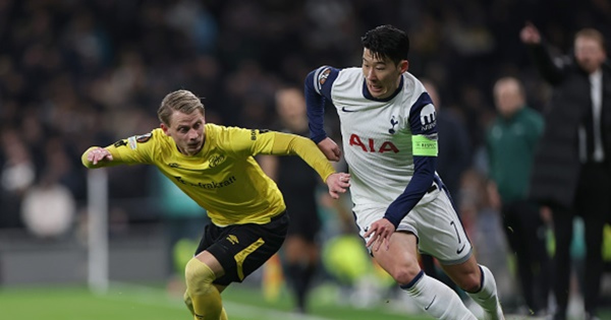 '손흥민 45분' 토트넘, 엘프스보리 3-0 완파…UEL 16강 직행