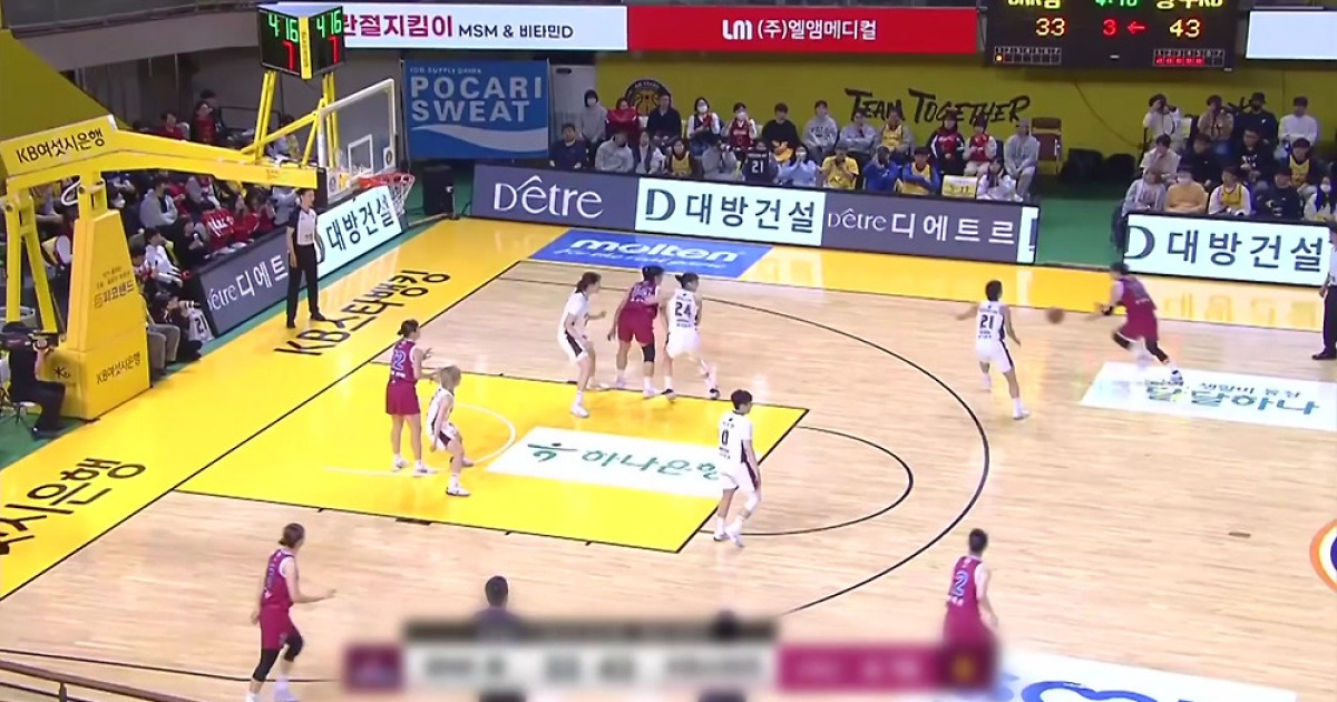 KB, BNK 물리치고 공동 4위