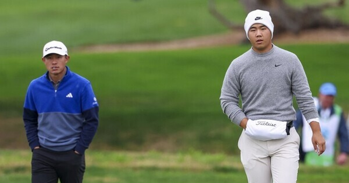 김주형, PGA 페블비치 프로암 2R 공동 4위↑…김시우 32위, 임성재·안병훈 47위(종합)