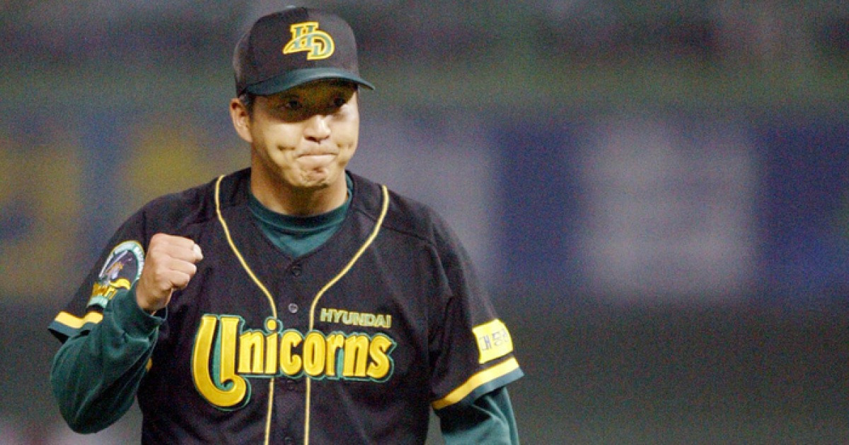 ‘유니콘스 레전드’로 돌아간 정민태 KBO-형지엘리트 야심작 ‘1982 DDM’ 프로젝트 1호 모델 우뚝