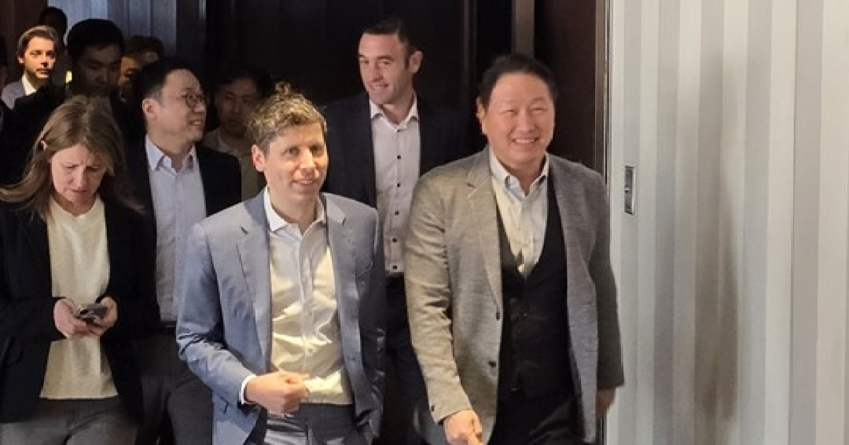 오픈AI 올트먼 CEO, 최태원 회장과 회동…“원더풀”