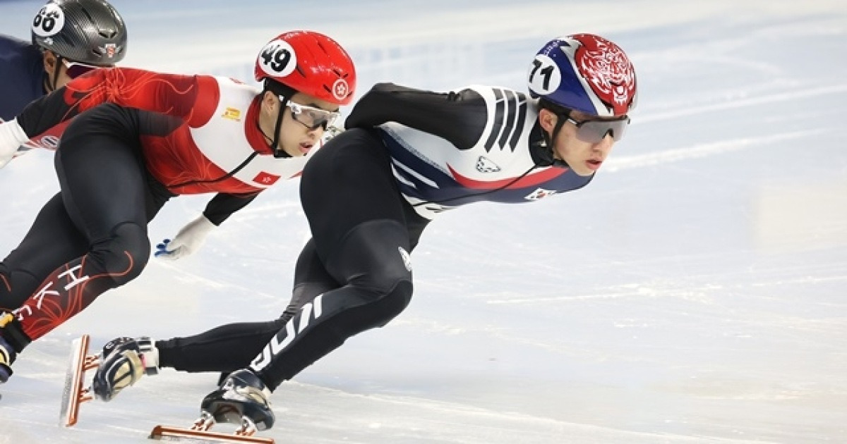 ‘이 정도는 가뿐하지!’ 한국 쇼트트랙, 여유롭게 전원 500m 준준결승 진출 [하얼빈AG]