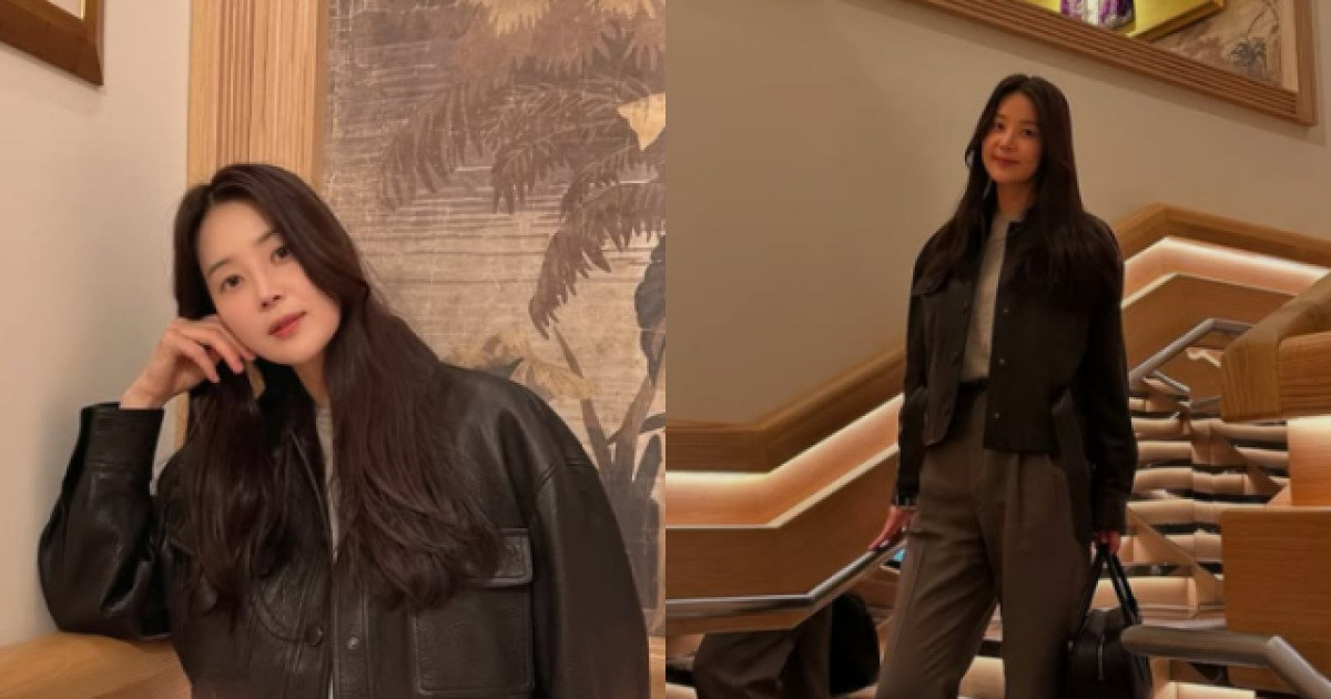 한지혜, 41세 안 믿기는 동안 미모…171cm·47kg 완벽 각선미