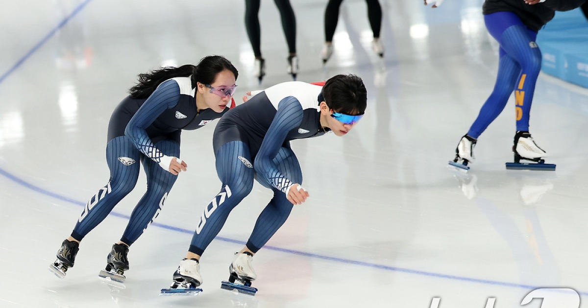 [하얼빈AG] 정재원, 스피드스케이팅 남자 1500m서 아쉬운 4위