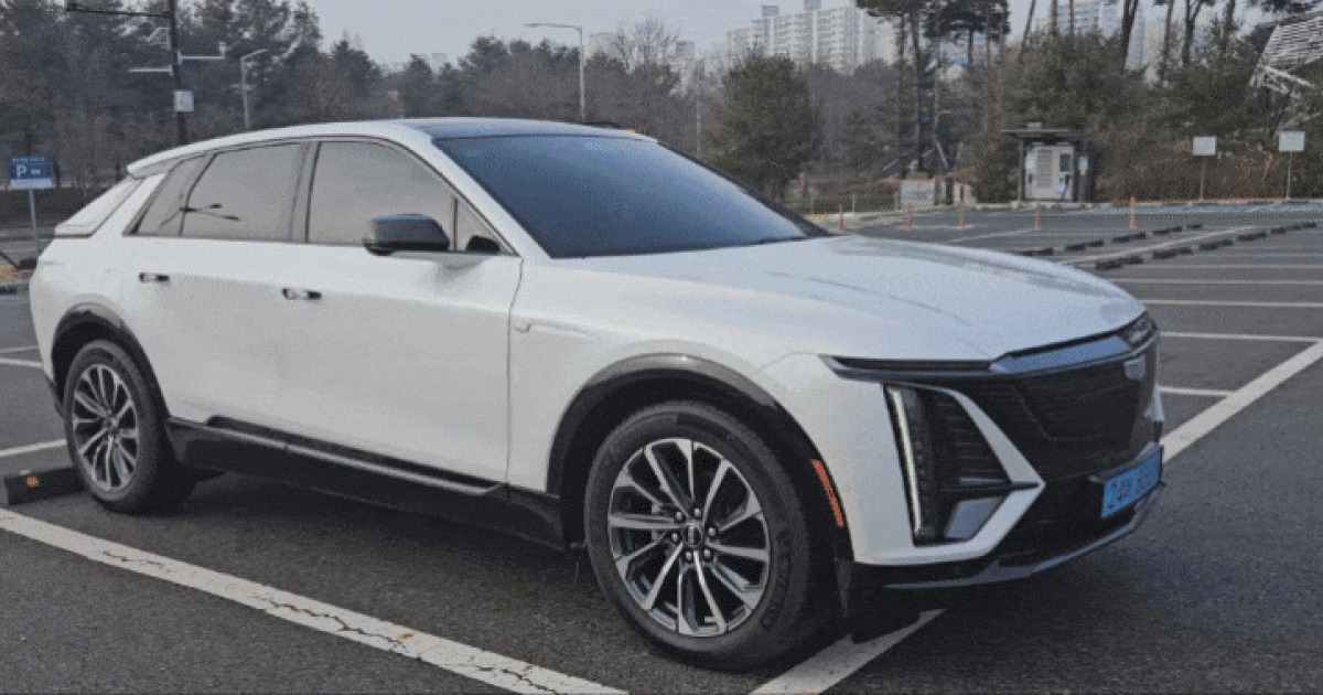 [시승기] 고급 세단 못지않은 승차감… 캐딜락 전기 SUV ‘리릭’