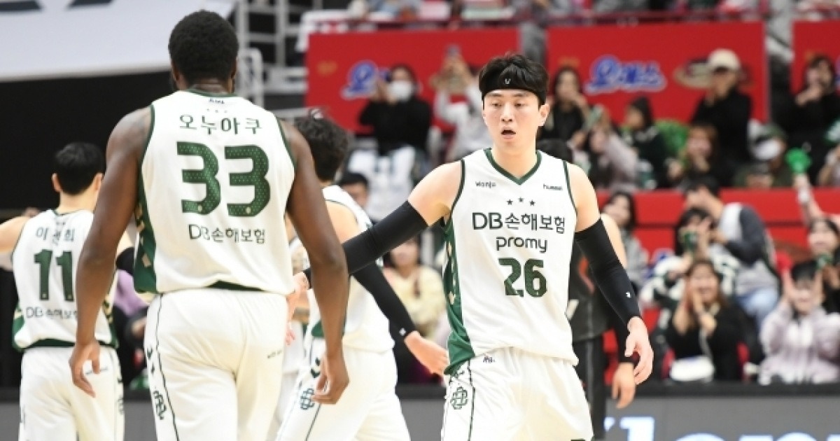 ‘6위 경쟁 얼음!’ DB·KCC·정관장 5R 첫날 나란히 패배…‘단독 1위’ SK, 30승 달성(종합) [KBL]