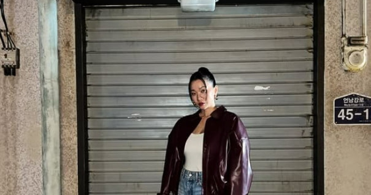 '171cm' 장윤주, 핫팬츠 착용 후 다리 더 늘어나 '180' 육박