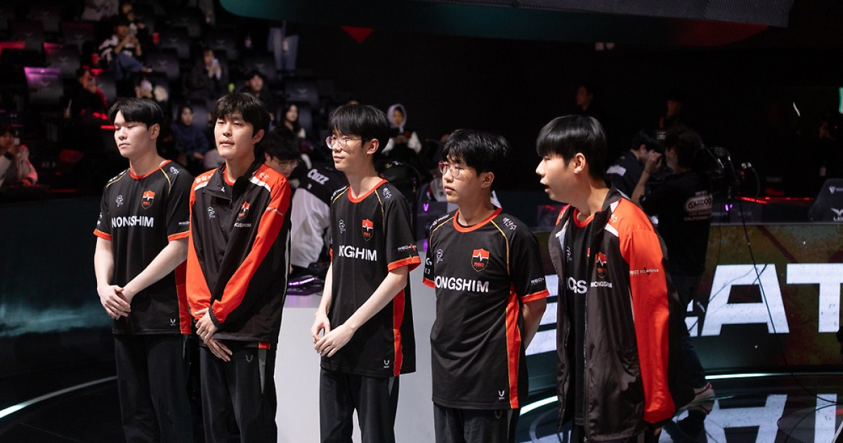 농심, kt 전 11연패 탈출... LCK 컵 PO 2R 진출