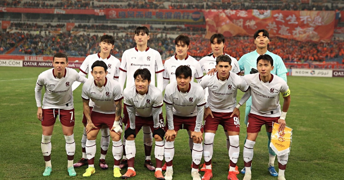 창단 첫 ACLE 16강행에도 웃지 못한 광주FC