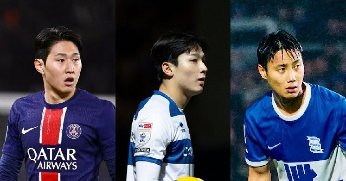 PSG 16강행 가능성 키운 이강인…3G 연속 교체로 나선 양민혁, 백승호는 한 달 만에 출전