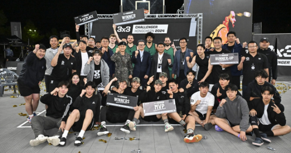 KXO·홍천군…오는 5월, ‘FIBA 3x3 홍천 챌린저 2025’ 개최 확정