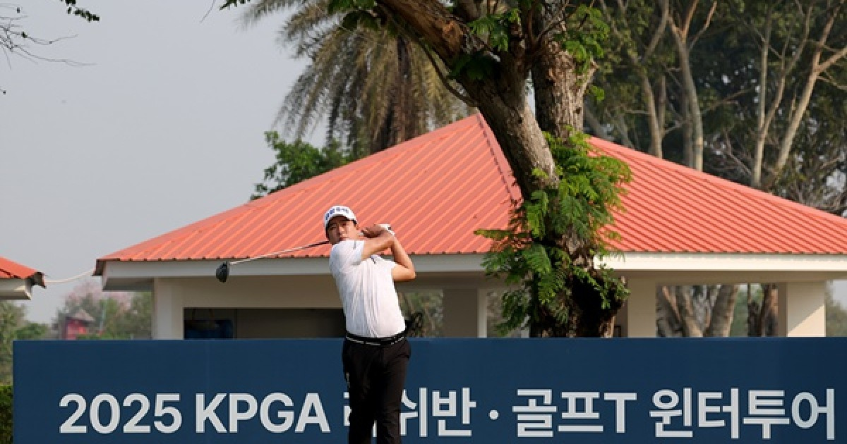 김승혁, KPGA 윈터투어 1회 대회 우승