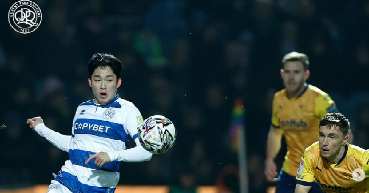 [챔피언십Live]'양민혁 첫 선발! 활발한 모습' QPR 2-0 더비 카운티 전반 종료