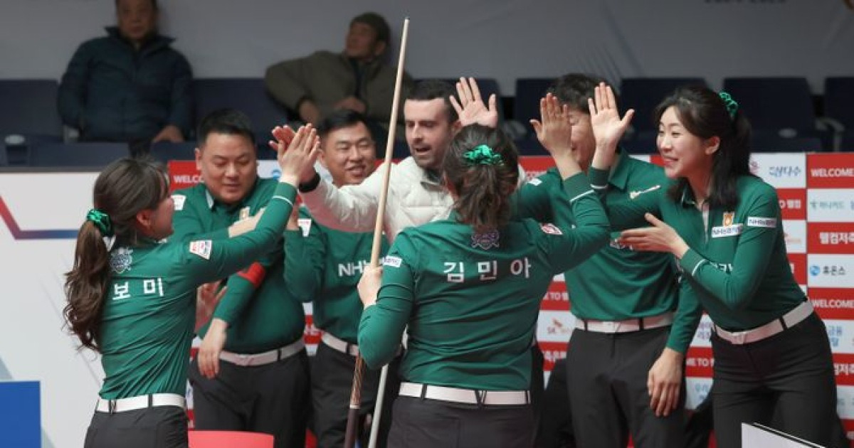 웰컴·NH, PBA 팀리그 1승 어드밴티지 놓고 종합 4위 경쟁