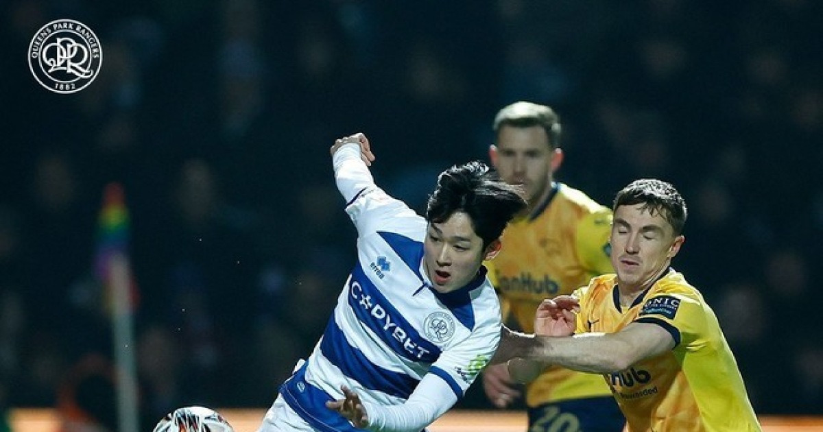 대박! 양민혁, QPR 선발 데뷔전서 유럽 1호 어시스트 폭발→"항상 위협적" 평점 8점 호평