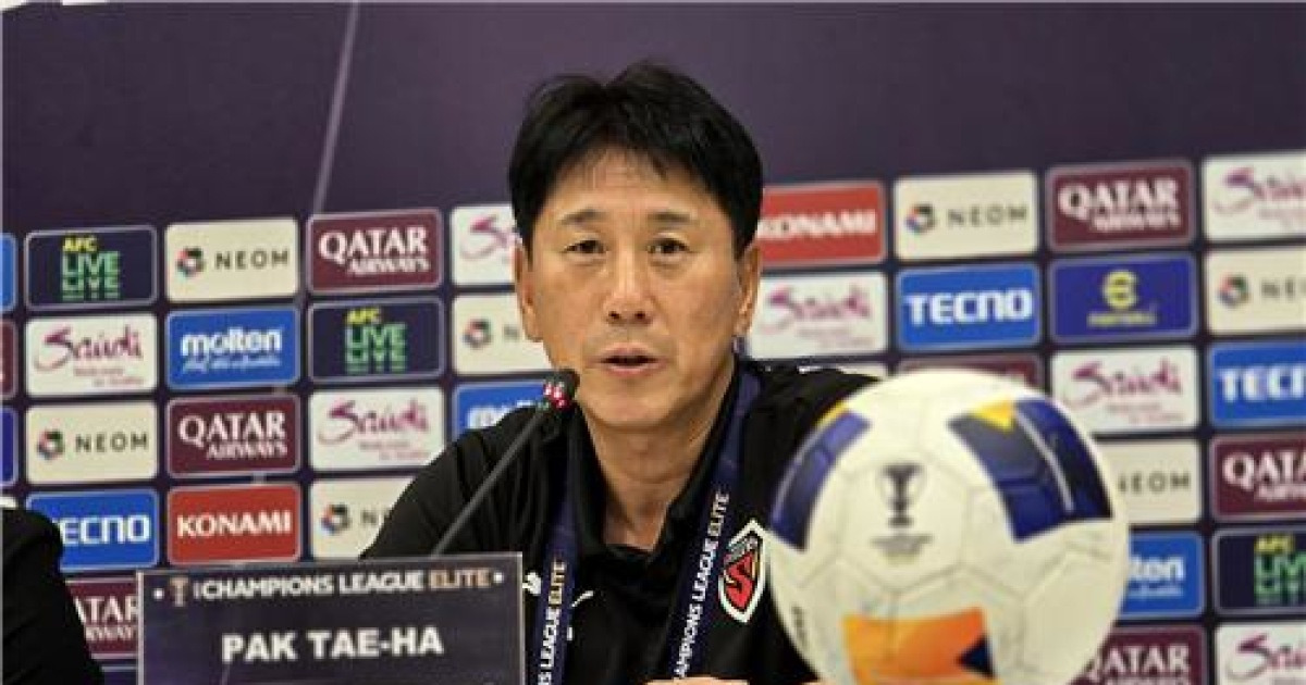 '2연패' 포항 박태하 "ACLE 16강 진출·새해 첫 승리 해내겠다"