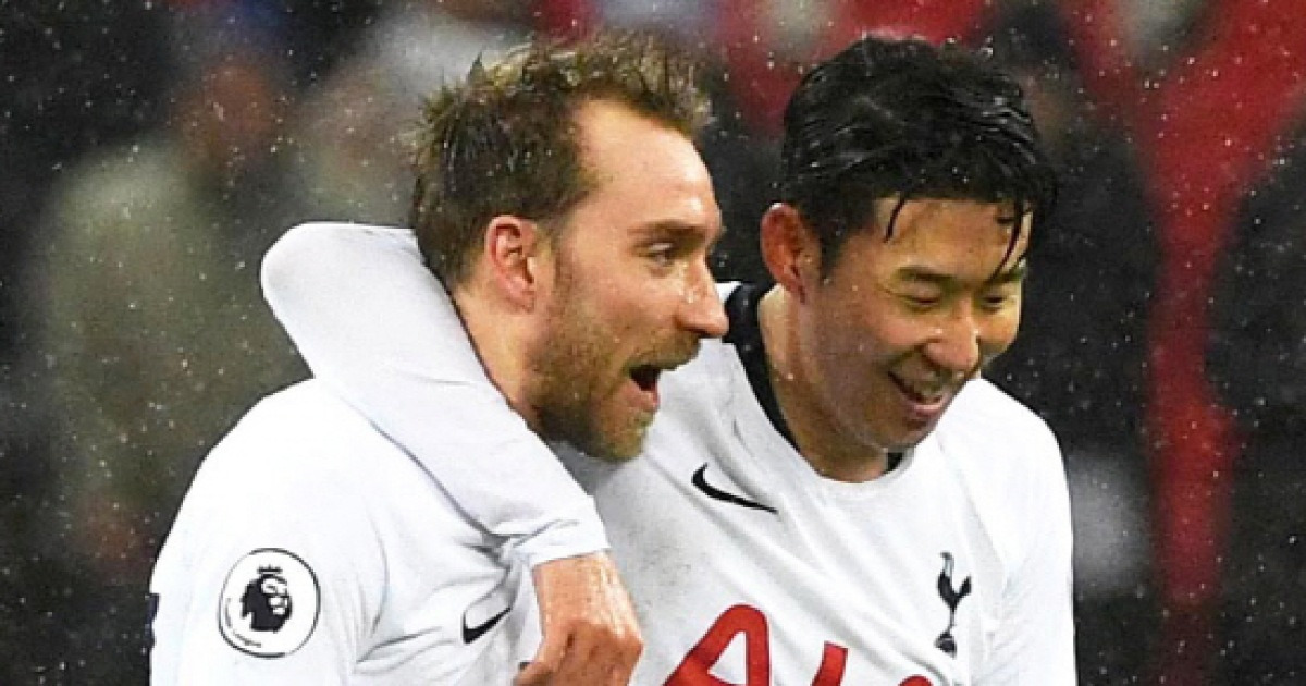 '손흥민에게 AS 무려 10개' 잊지 않을게요!…월클 MF 에릭센, EPL과 결별 수순