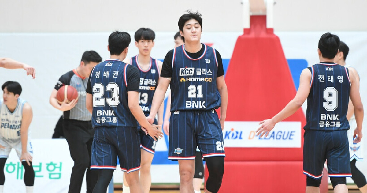 [D리그] KCC, 33점 여준형 앞세워 가스공사에 역전승…2연패 탈출
