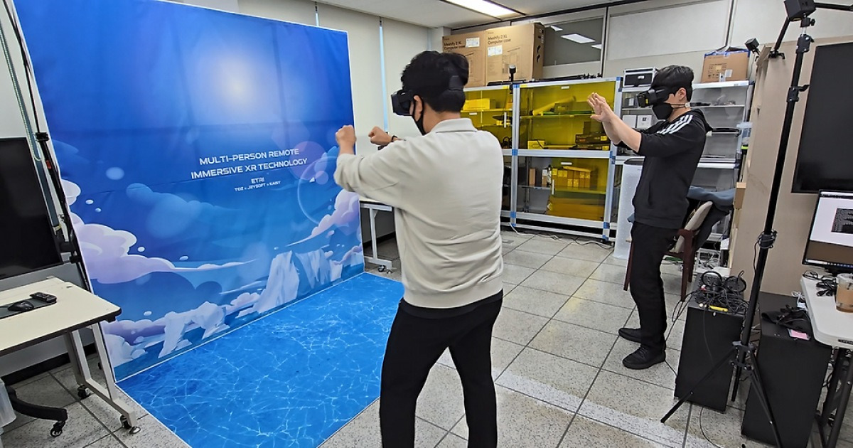 ETRI, AR+VR 접목 몰입형 ‘XR’ 콘텐츠 개발