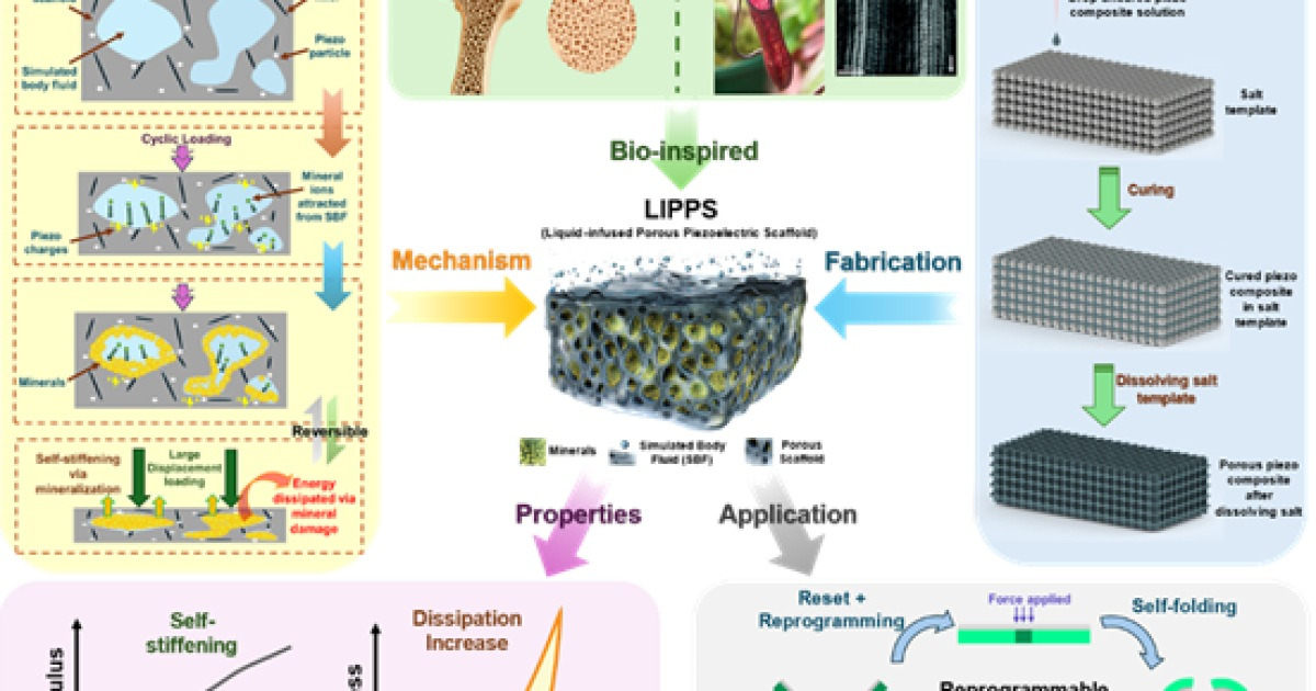 KAIST, 우리 '뼈' 닮아 사용할 수록 강해지는 신소재 구현