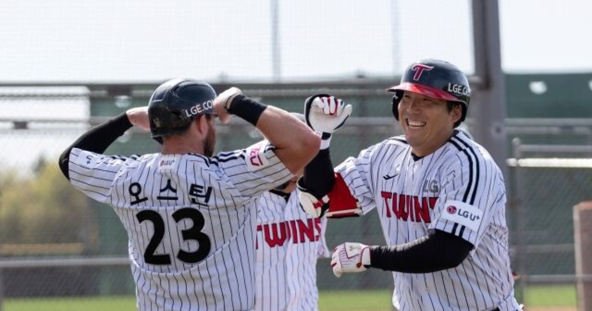 '특급유망주' 김영우 151km-허용주 152km 쾅쾅…'김현수 쐐기 3점포' 1군 주축 구성, 백팀 승리 [MD스코츠데일]