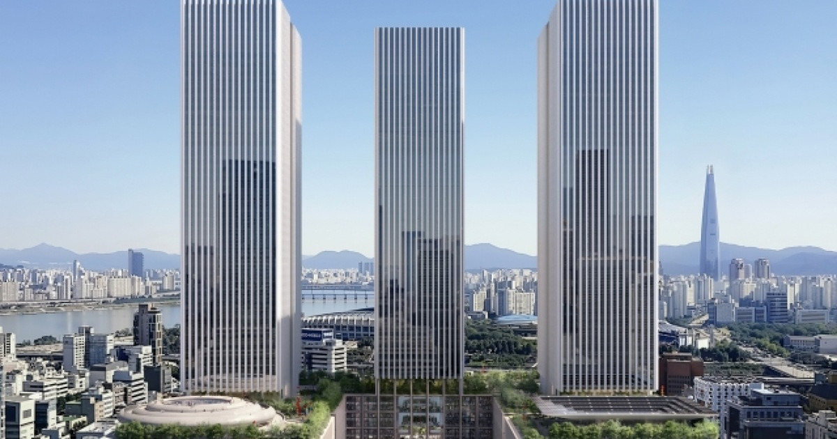 현대차 GBC, 105층 1개동에서 54층 3개동으로