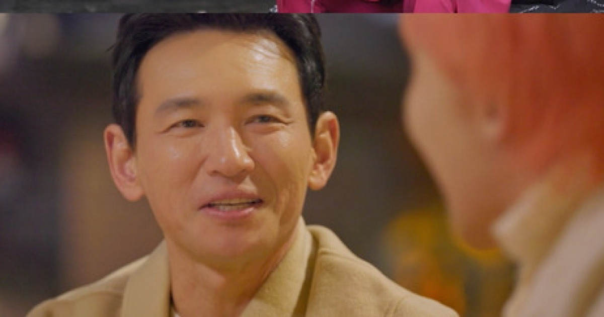 이 투샷 실화?…'굿데이' 지드래곤, 황정민 만났다